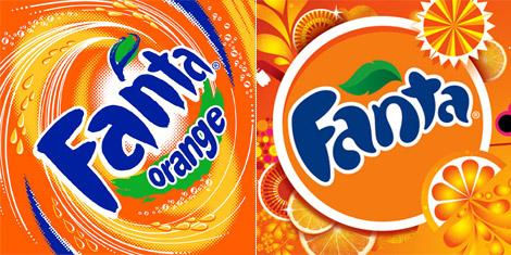 芬达（fanta）品牌形象新包装-平面设计欣赏[转载]-百图汇设计素材