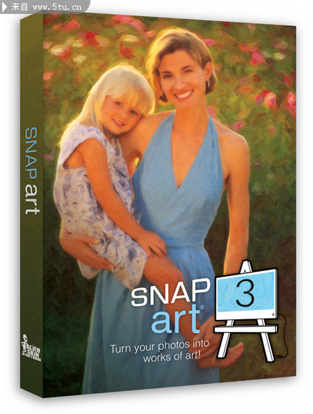 手绘效果ps滤镜AlienSkin Snap Art-汉化绿色版和3.0.759破解版-笔刷滤镜插件软件-百图汇设计素材